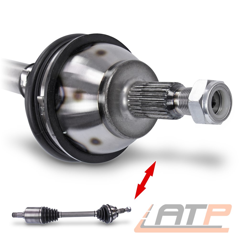 2x ANTRIEBSWELLE VORNE FÜR MERCEDES BENZ A-KLASSE W169 B-KLASSE W245 | eBay