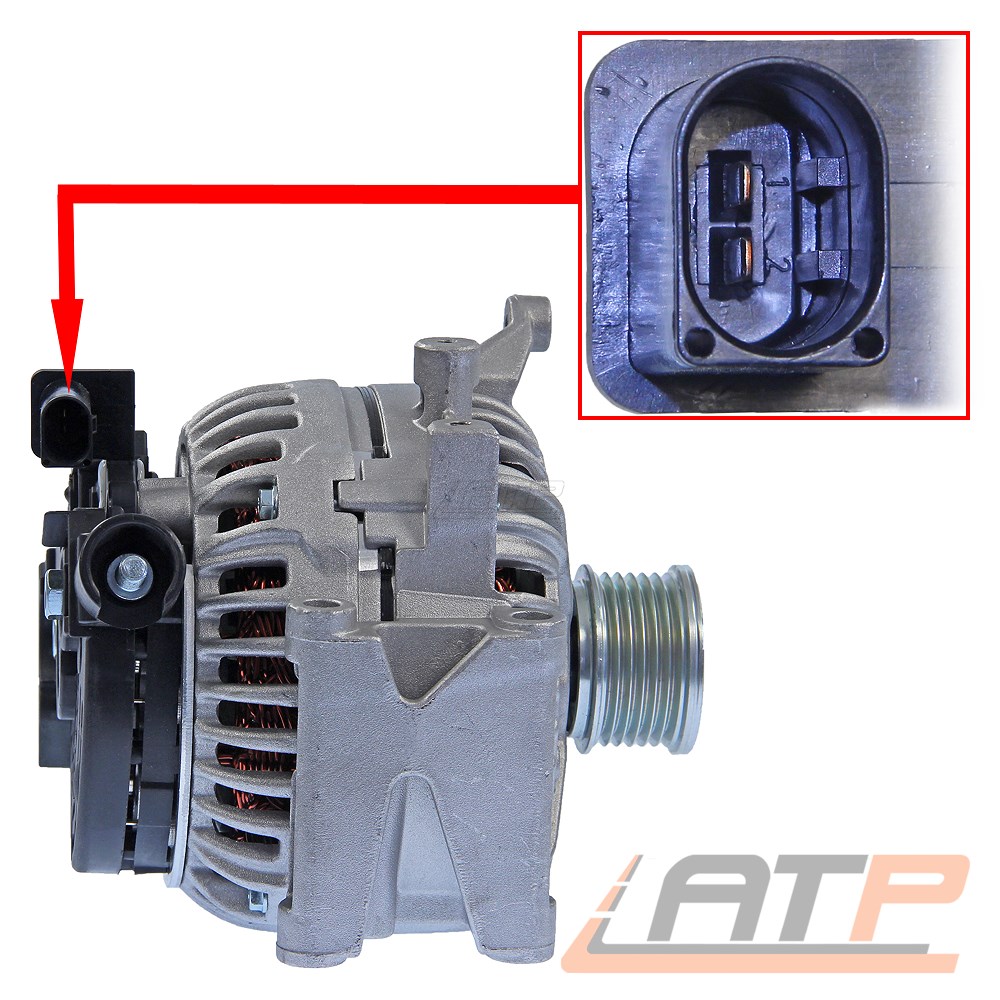 LICHTMASCHINE GENERATOR 200-A FÜR MERCEDES C-KLASSE W203 S203 CL203 200 ...