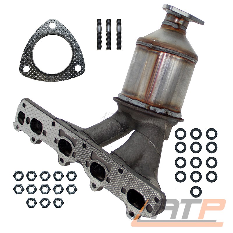 Doblador-Kat catalizador vorkat para Opel Signum cc Vectra C 2.2 Direct ...