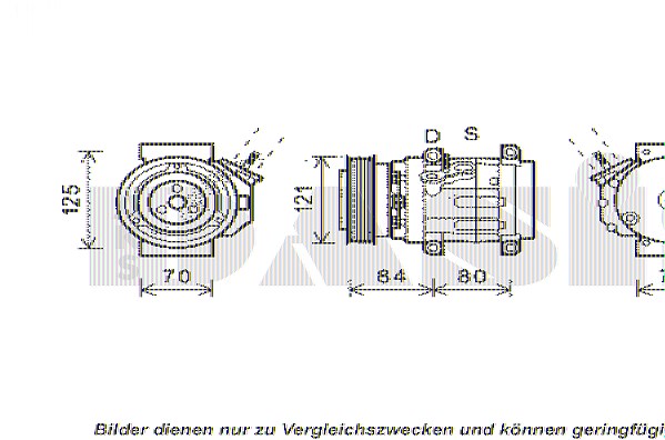 Compressore AKS DASIS, aria condizionata e altri per Chevrolet, Opel Il n. 1* per ricambi auto: miglior rapporto qualità-prezzo