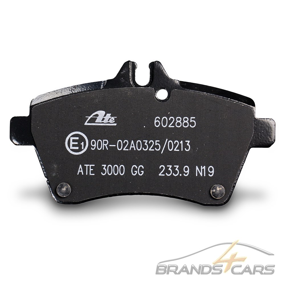 ATE SATZ BREMSBELÄGE VORNE FÜR MERCEDES BENZ A-KLASSE W169 150 160 | eBay