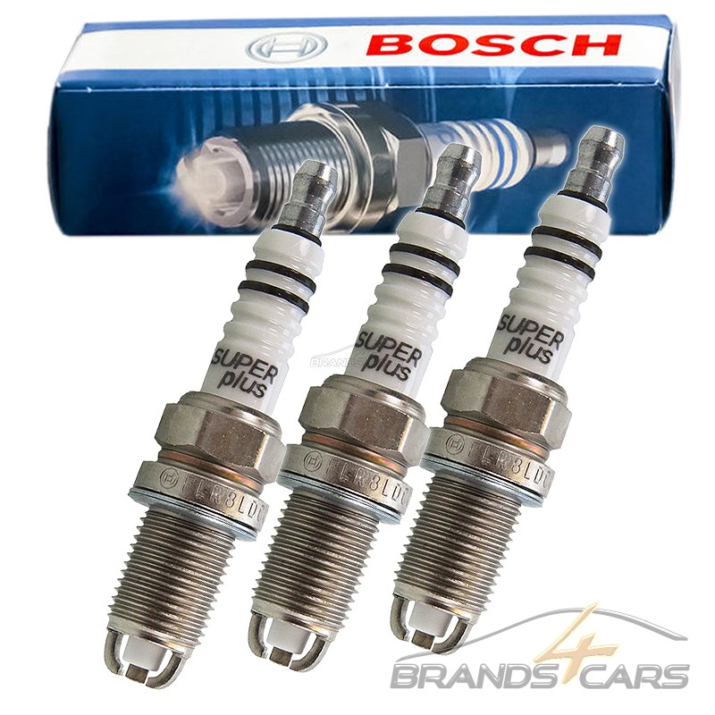 3x BOSCH ZÜNDKERZE ZÜNDKERZEN FÜR DAIHATSU CUORE YRV OPEL AGILA CORSA B ...