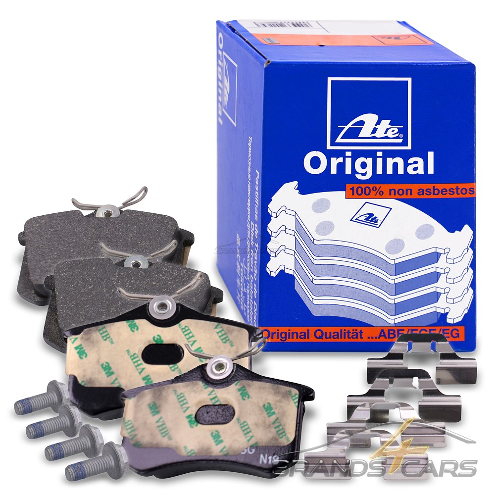 ATE BREMSSCHEIBEN + BELÄGE VORNE+HINTEN FÜR VW NEW BEETLE 9C 1Y BORA 1J | eBay