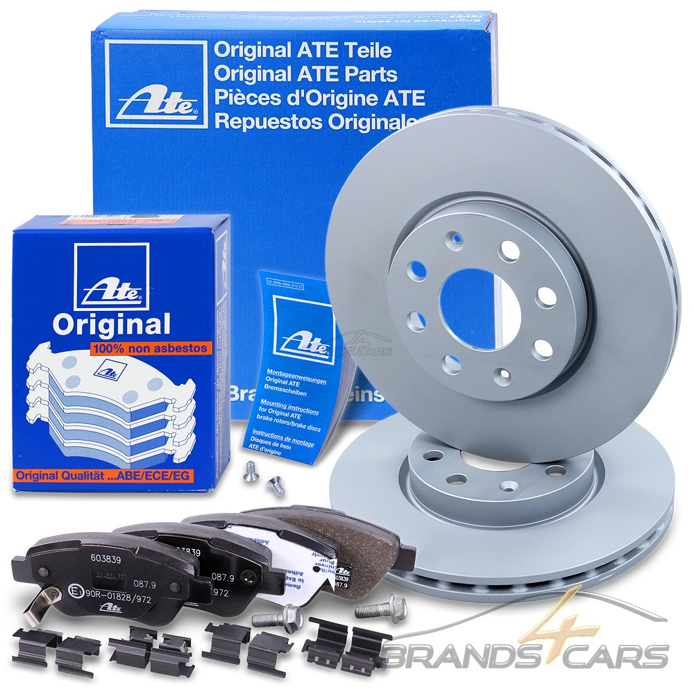 ATE BREMSENSET BREMSSCHEIBEN Ø257+ BREMSBELÄGE VORNE FÜR OPEL ADAM CORSA D | eBay