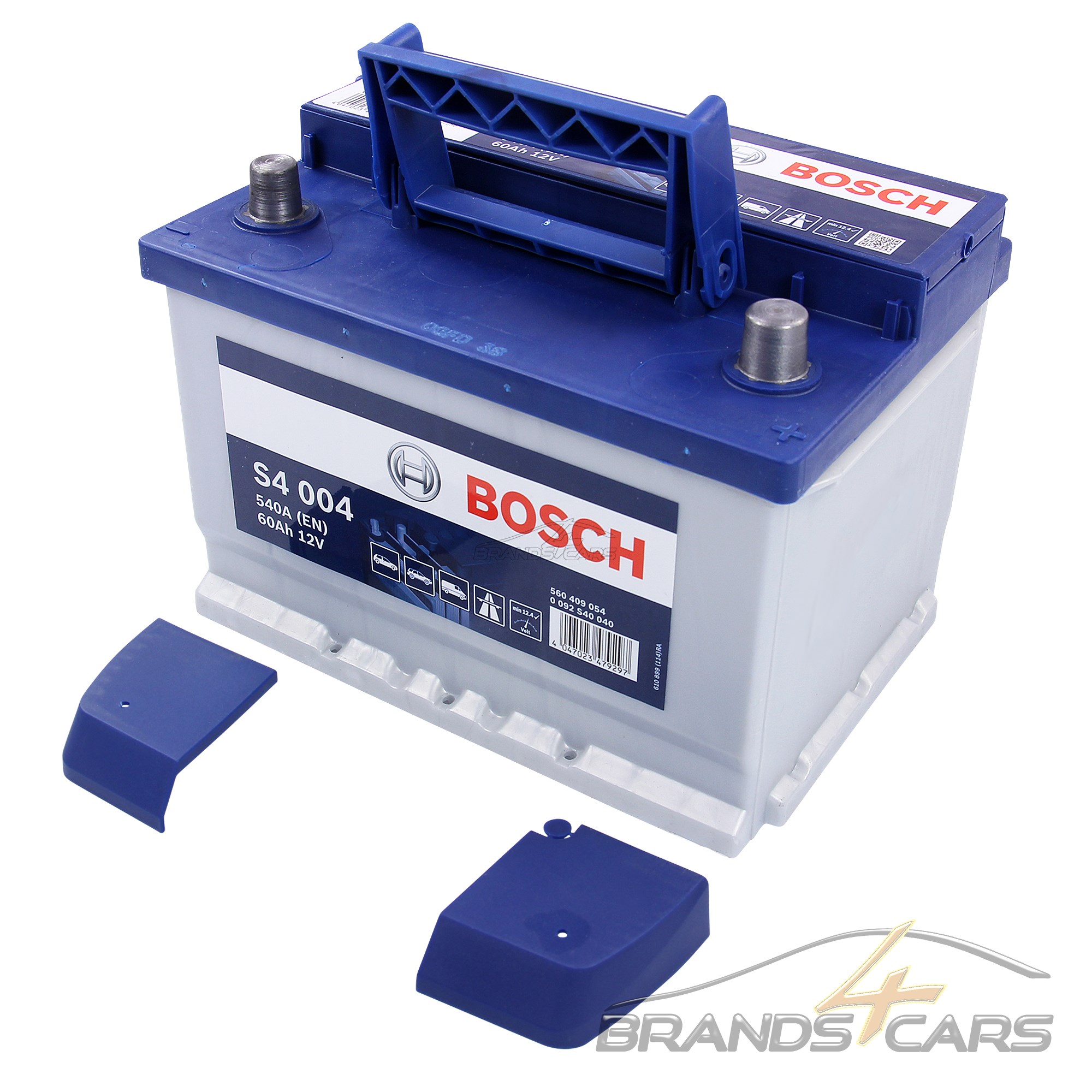 BOSCH S4 004 60Ah 540A 12V AUTOBATTERIE STARTERBATTERIE PKW-BATTERIE ...