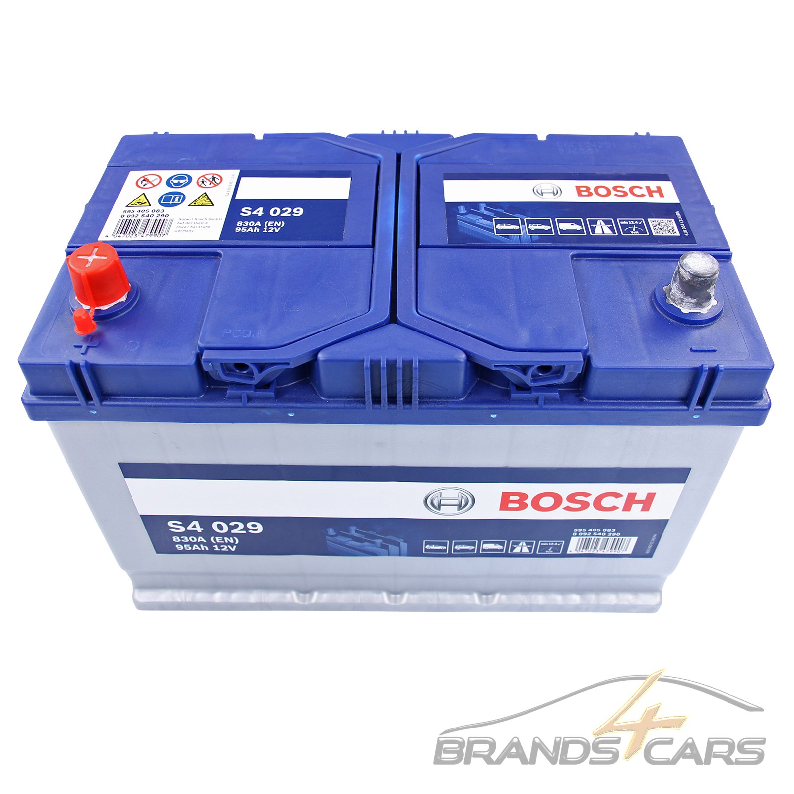 Bosch S4028 Batteria Auto 95A/h-830A